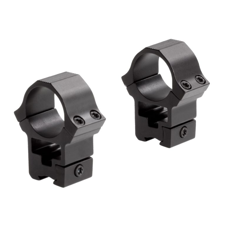 RIMFIRE (3/8”) DOVETAIL SPORT RINGSET 1″ High – black – Sousa Optics